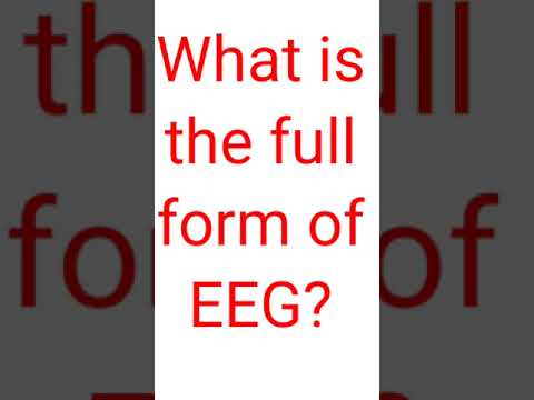 Full form of EEG #shorts #neet #educational #ncert