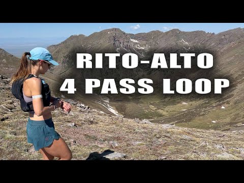 Rito Alto 4 Pass Loop Run! A South Central, Colorado Mountain Trail Classic!