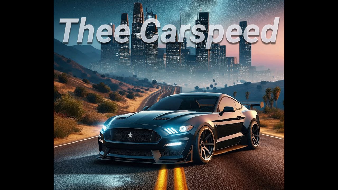 [PAID] [STANDALONE] Thee Carspeed - FiveM Releases - Cfx.re Community