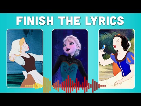 Can You Finish The Lyrics Of These DISNEY Songs | Disney Song Quiz Challenge