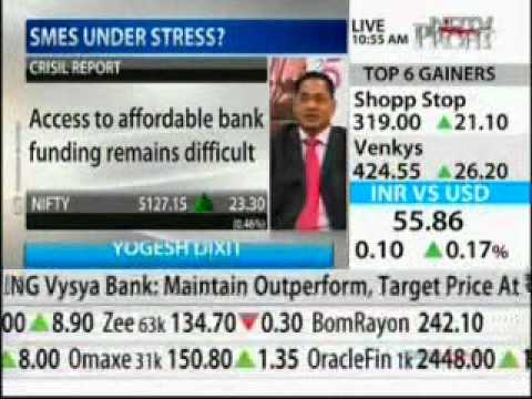 Yogesh Dixit, Director, CRISIL SME Ratings on NDTV Profit
