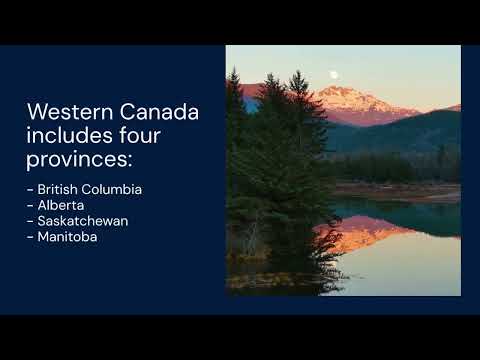 Western Canada: Four provinces