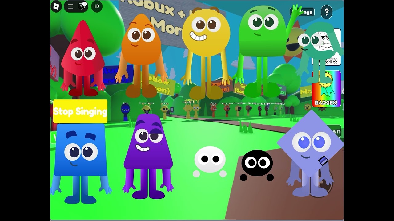 COLOR BLOCKS BAND VORTEX VERSION