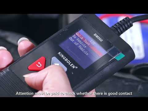 BM560 Car Battery Tester 6V 12V Detect Auto Battery Analyzer 100-2000 CCA Car Battery Tool