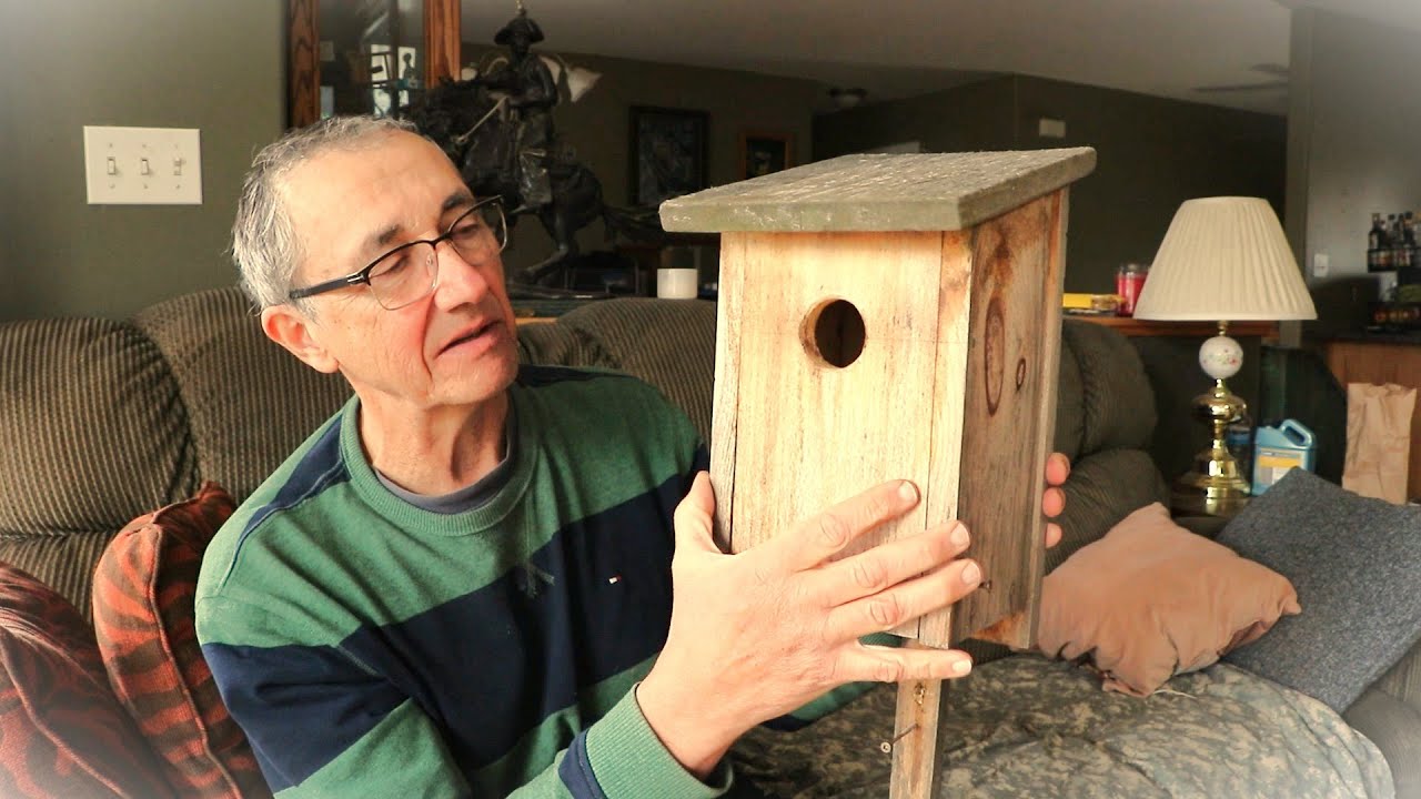 Great-crested Flycatcher Birdhouse Build