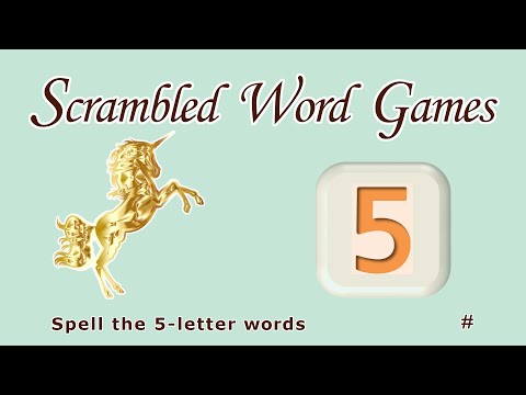 Scrambled Word Games | Can you spell the scrambled words in 10 seconds? | Jumbled Word Games