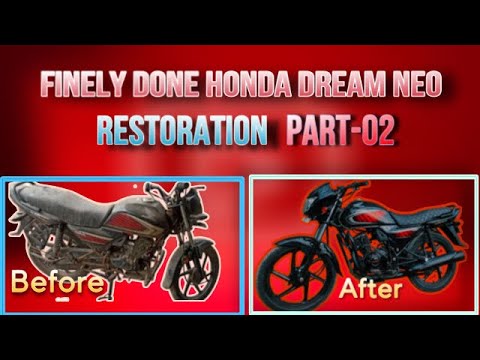 Honda dream neo restoration complete 👍/part-02