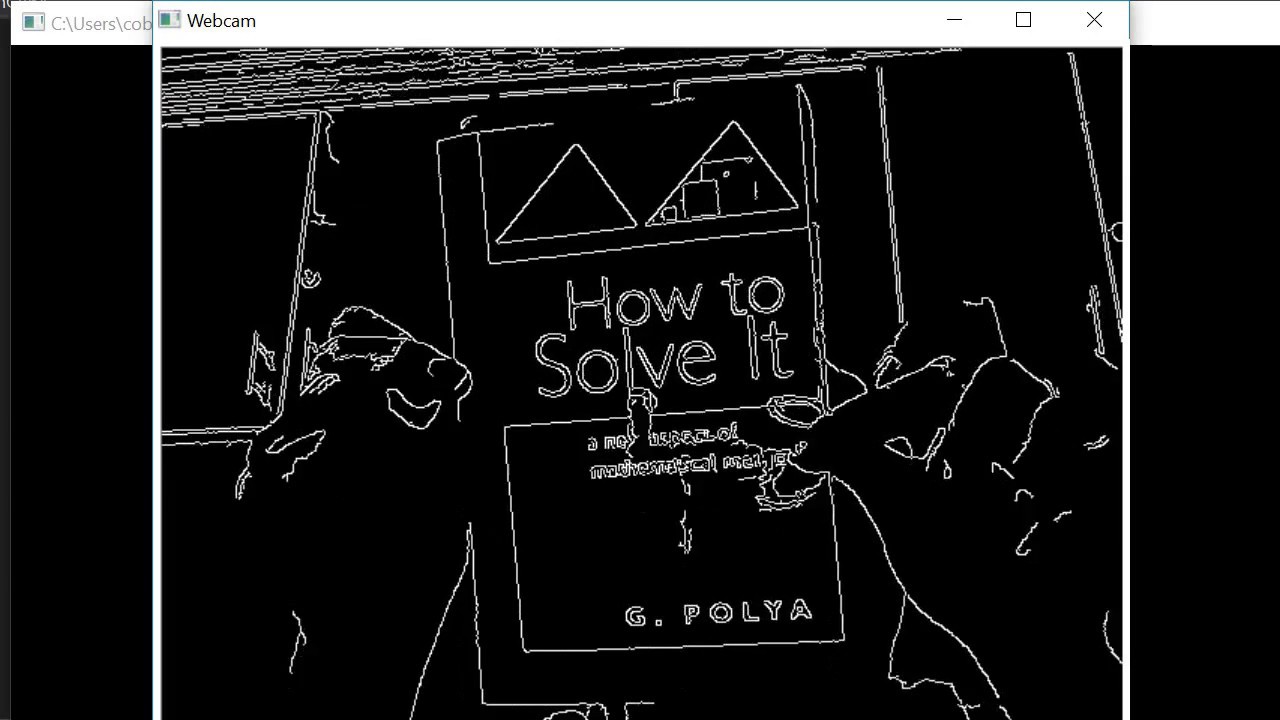 [OpenCV Samples in Windows] 4. Canny Edges