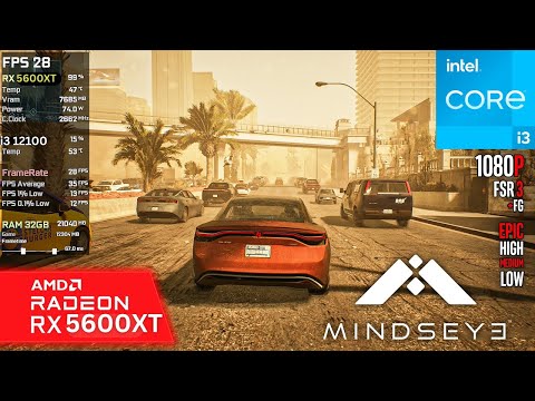 MindsEye - RX 5600 XT - Benchmark Gameplay Test