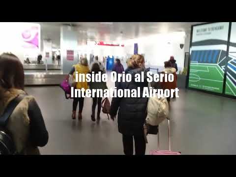 Bergamo / Inside The International Airport