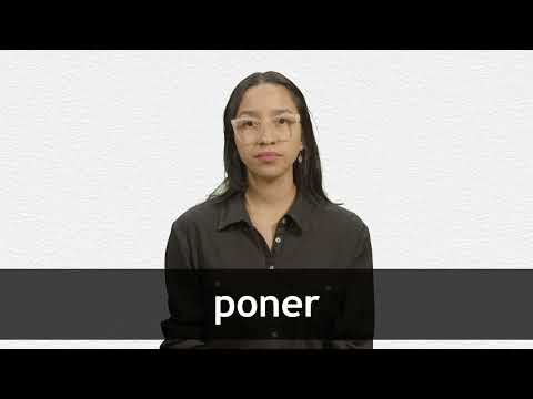 English Translation of “PONER” | Collins Spanish-English Dictionary