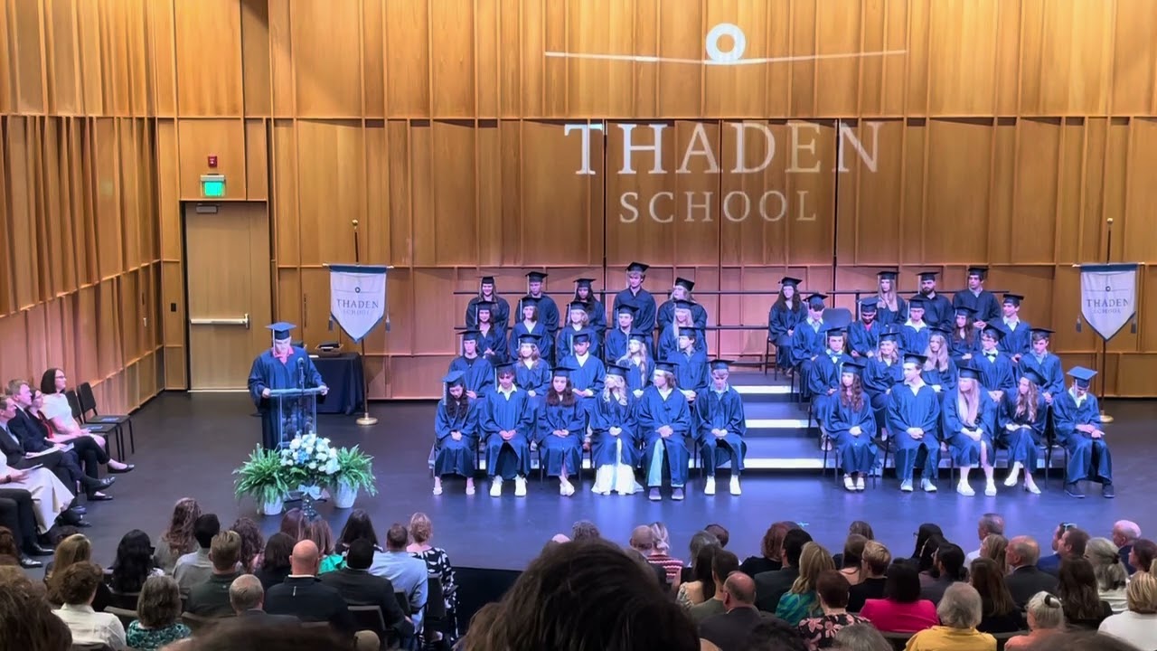 Thaden Commencement Invocation