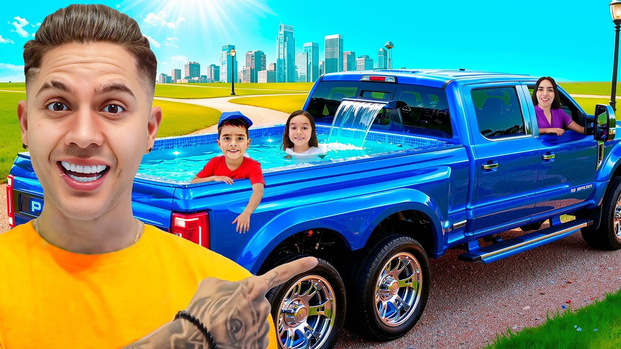 I TURNED my VAN into a POOL for 24 Hours