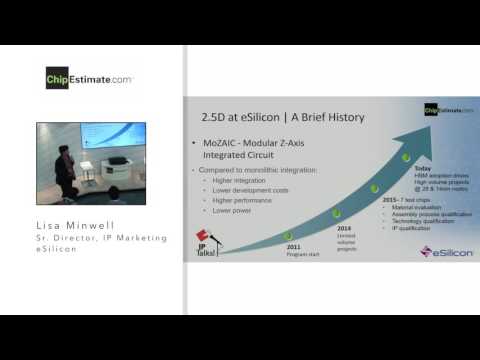 Enabling the Expanding Cloud: 2.5D Ecosystem for High Bandwidth, eSilicon, IP Talks! DAC 2016