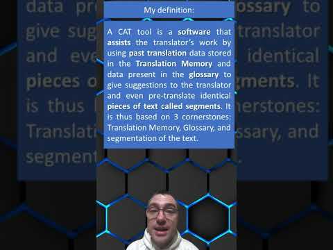 Simple CAT tool definition in 60 seconds #shorts