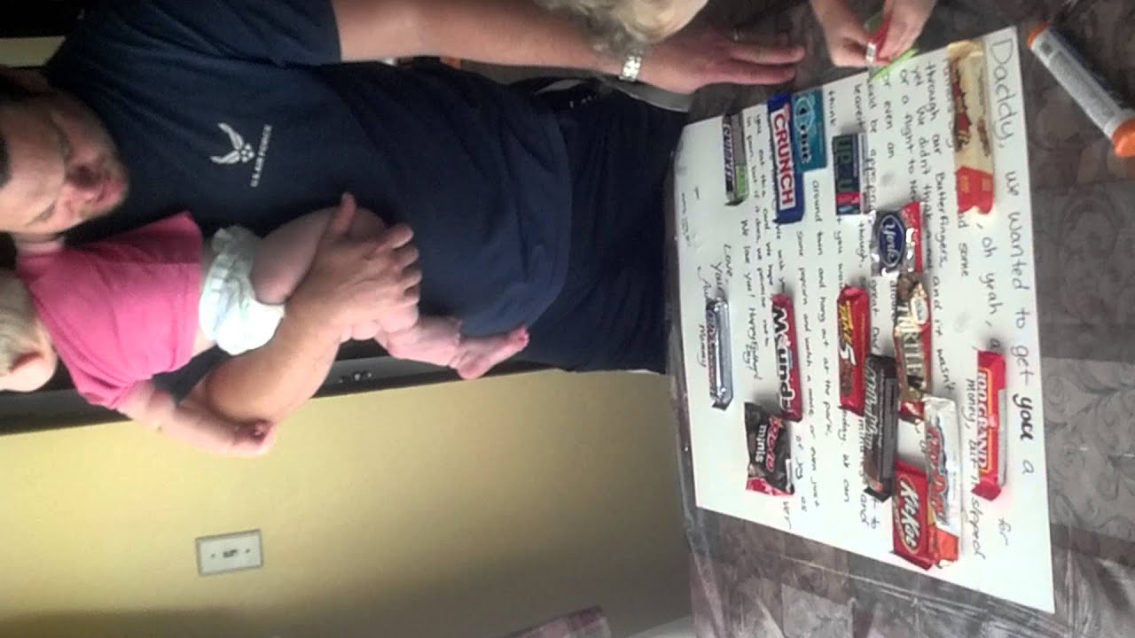 Father's Day Candy Card