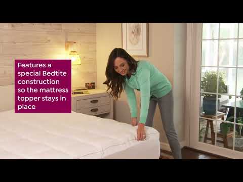 Concierge Collection Coolmax Comfort with Bedtite Mattre...