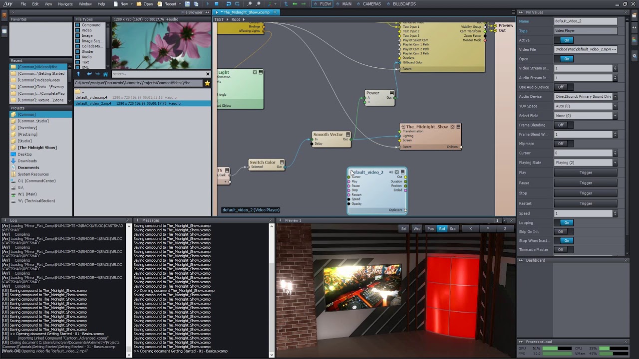 Complete Studio Scene - 10 - Virtual Screen | Aximmetry Tutorial
