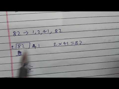 factors of 82