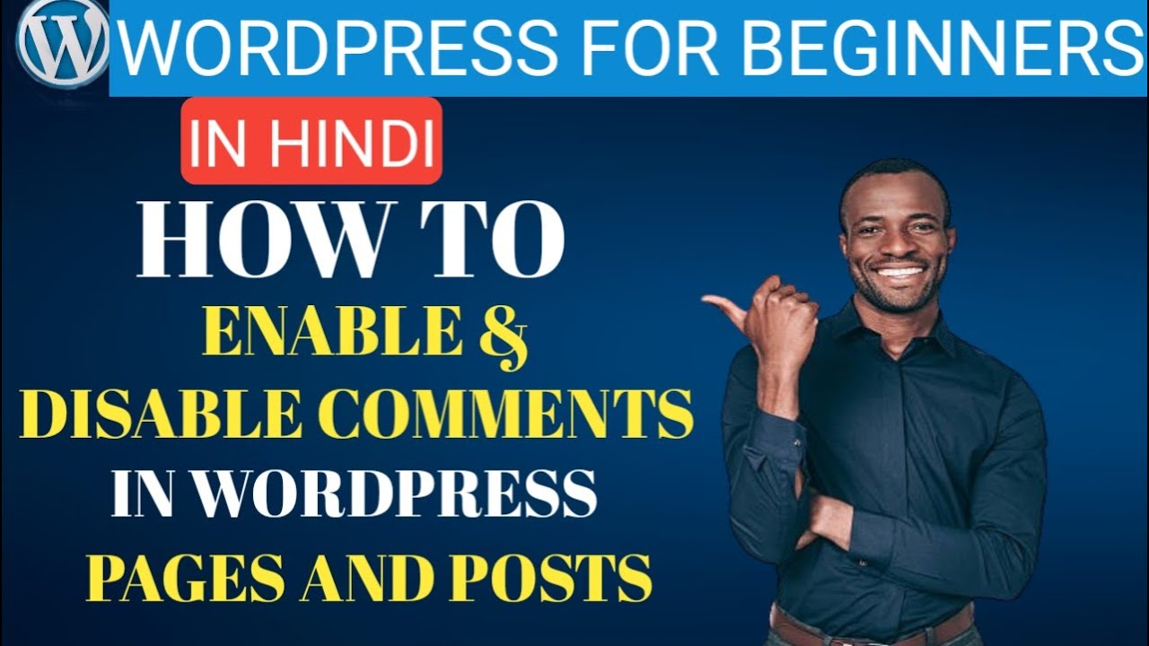 Learn how to enable and disable comments In WordPress pages & posts | WordPress Tutorial | BGM Techs