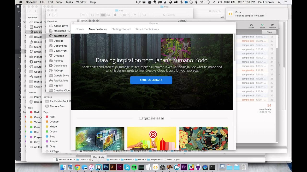Setting up and using Patternlab