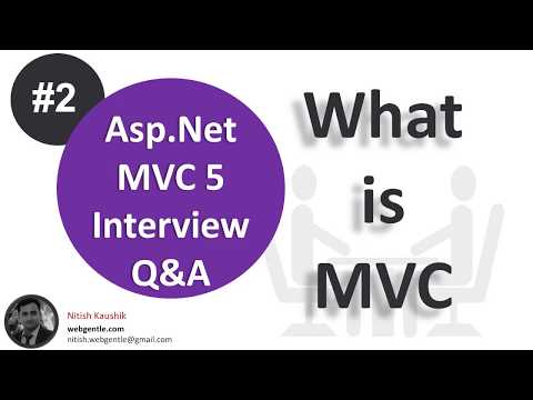 (#2) What is MVC | ASP.NET MVC Interview Questions and Answers