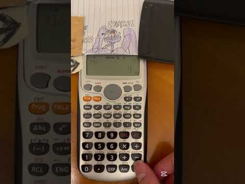Compass on a calculator (Mili) #shorts #compass #mili #limbus #forsaken #games #memes #calculator