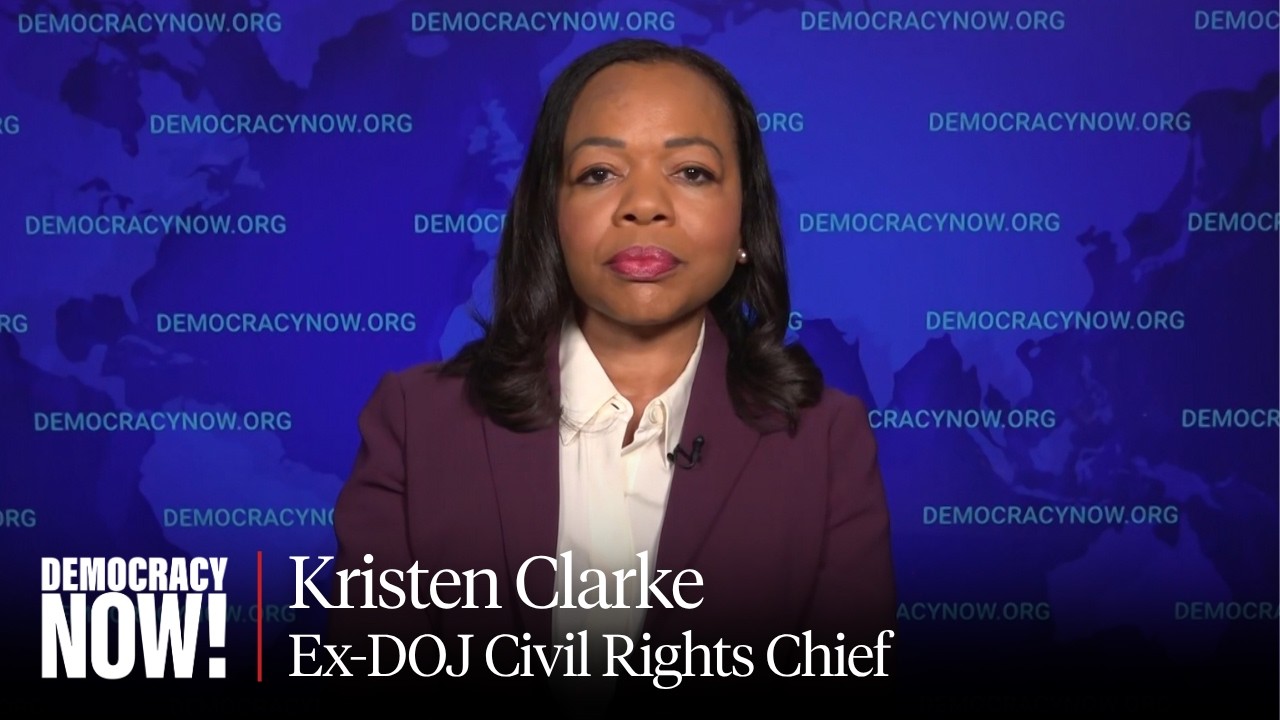 Mass Disenfranchisement: Ex-DOJ Civil Rights Chief Kristen Clarke Slams GOP Assault on Voting Rights