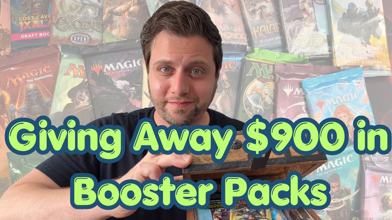 Giving Away $900 in Booster Packs! Sunday night hang out