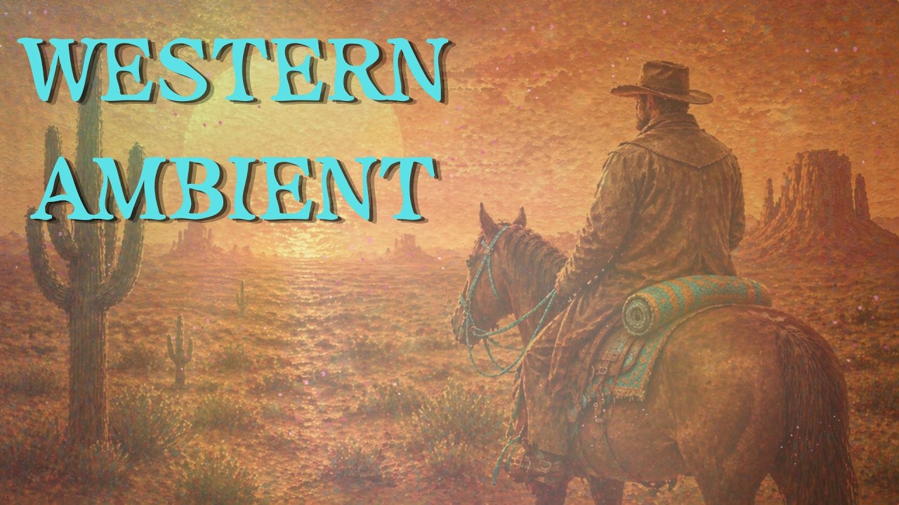 Western Desert Wind Ambient - Instrumental Soundscape for Focus & Reflection