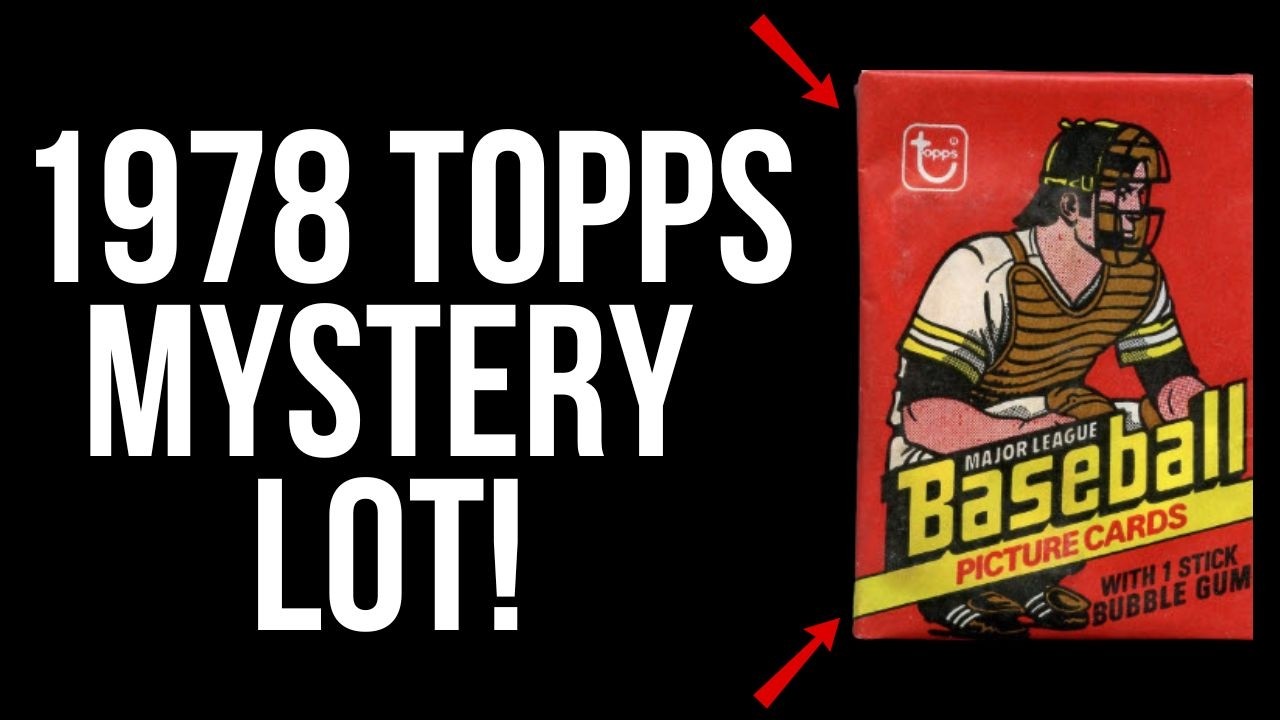 1978 TOPPS Baseball MYSTERY LOT!