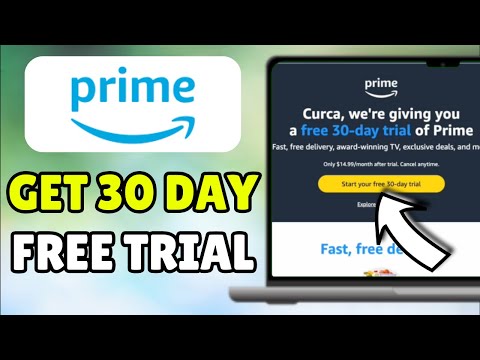 How To Buy/Get Amazon Prime Membership 30 Day Free Trial - Sign Up To Amazon Prime Video Free Trial
