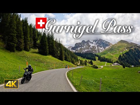 Drive across the Gurnigel Pass and around the Gantrischgebiet in Switzerland 🇨🇭
