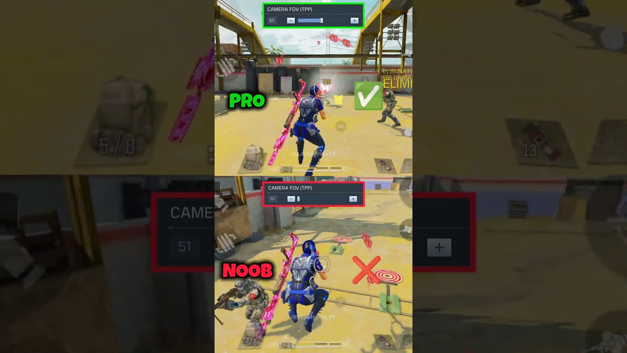 ✅Try This Pro Shotgun FOV setting in CODM BR🔥💯 Codmobile Tips and Tricks #shorts #codmbr #codmiphone