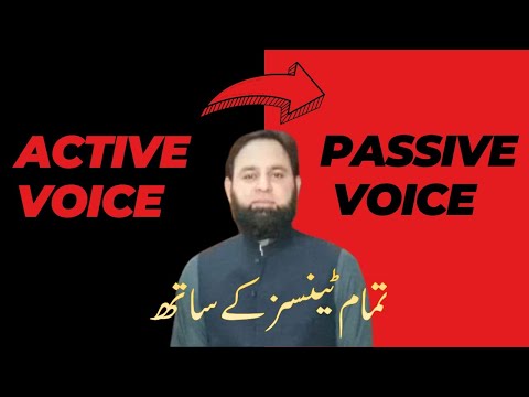 Active and Passive voice | English grammar in Urdu | website: www.grammarvalues.com
