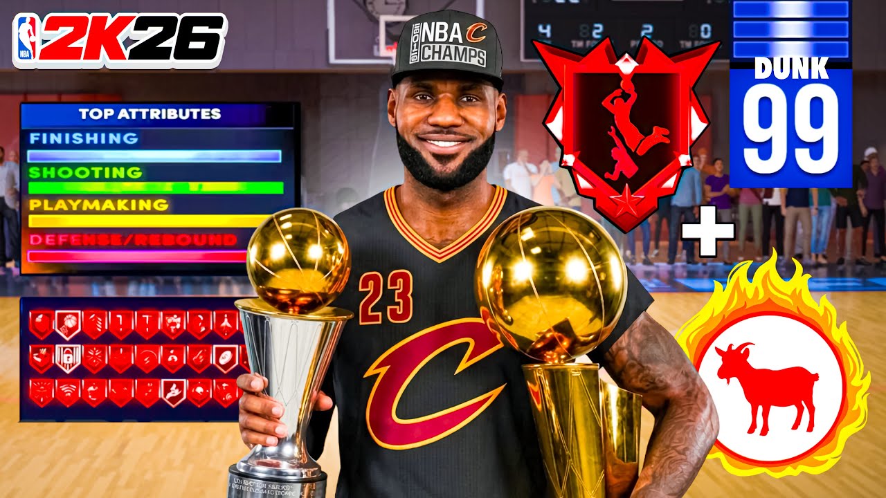 This 2016 LEBRON JAMES BUILD is UNSTOPPABLE on NBA 2K26!