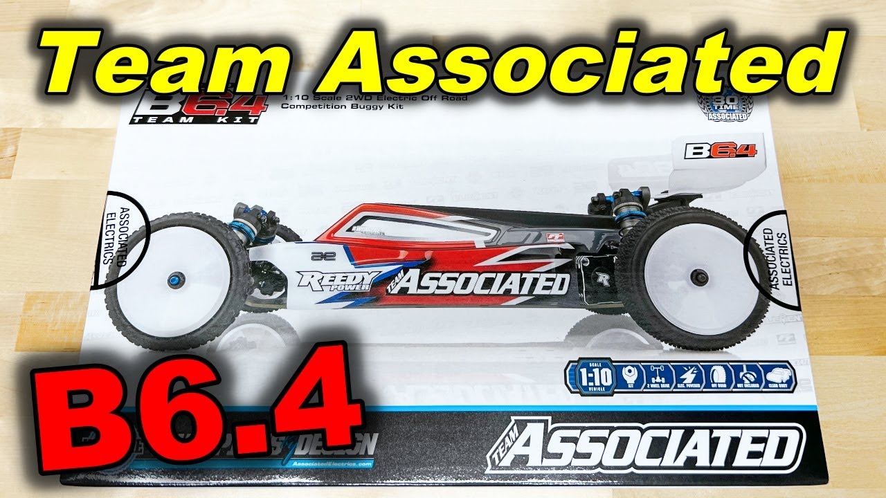 Team Associated B6.4 B6.4D Unboxing