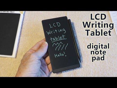LCD Writing Tablet small digital note taking device Very COOL!