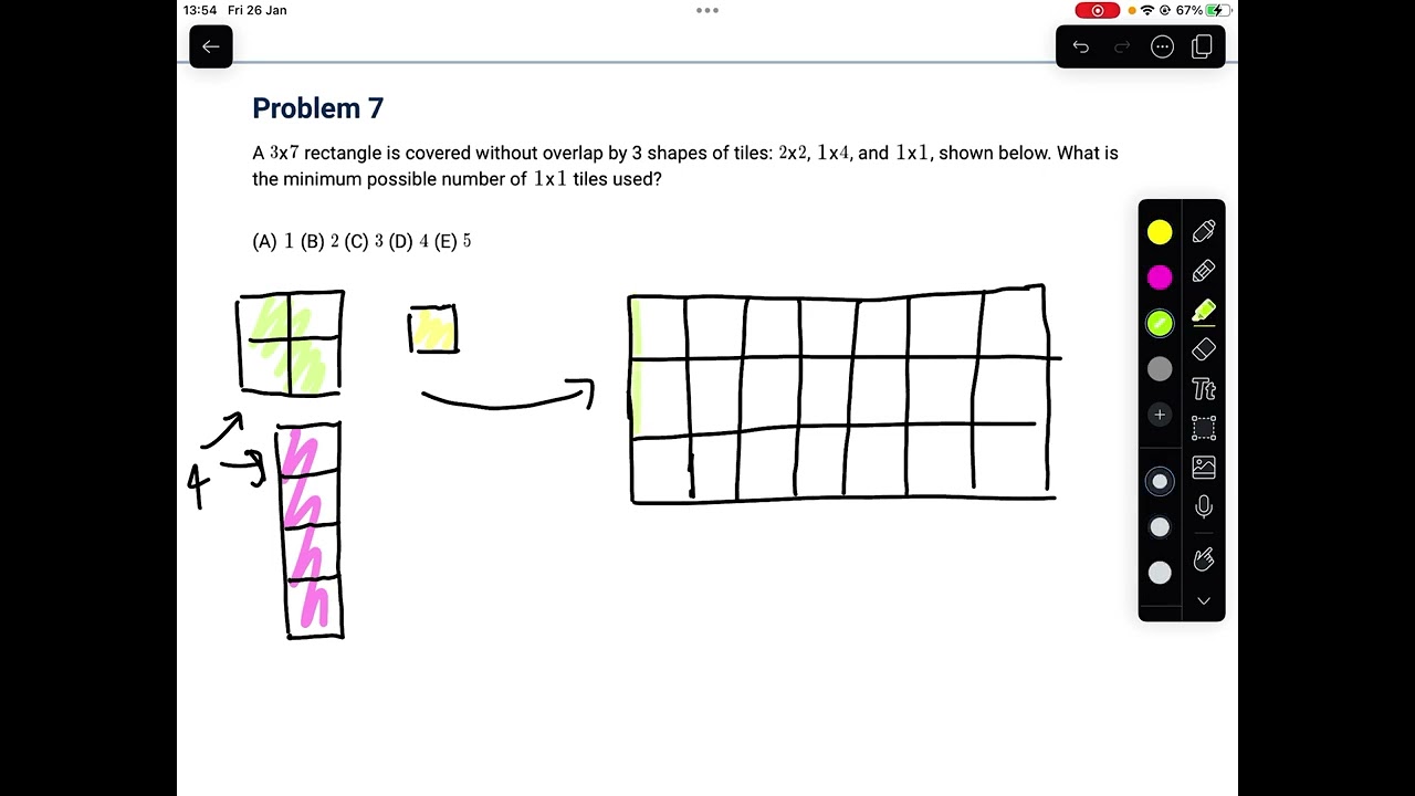AMC8 2024 Problem 7 Solution