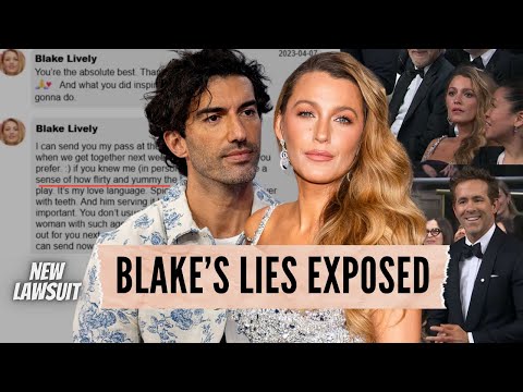 Blake Lively is a MESS: caught in lies and flirty texts to Justin Baldoni!