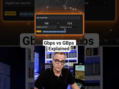 Gbps vs GBps: The Internet Speed Mistake People Makes