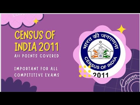Census of India - 2011 | All points covered | Important for all exams | All In One ( An Aspirant )