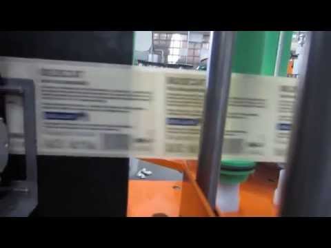 Thermal printer TREI-P instaled by automatic label application machine Label Gates R.