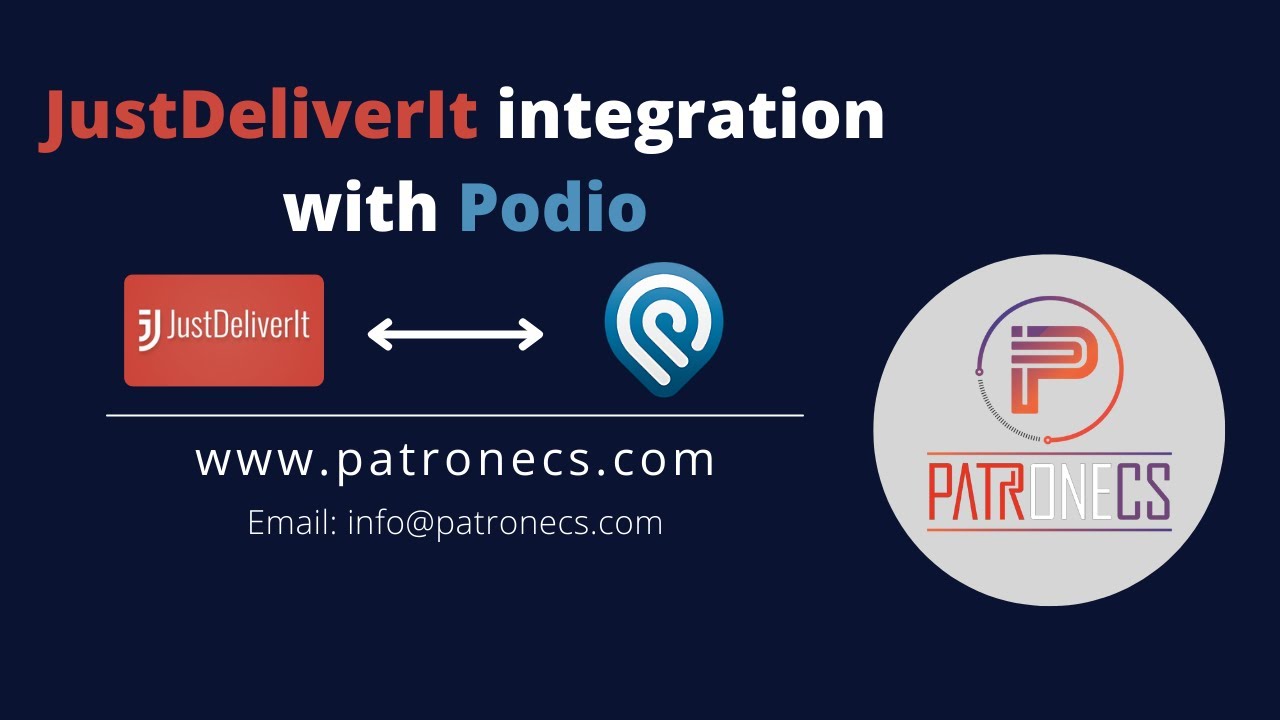 Just Deliver It integration with Podio
