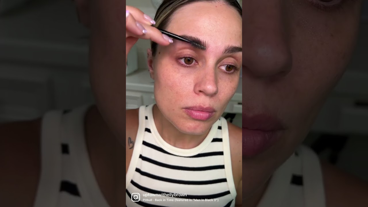 How to trim your eyebrows #eyebrows #eyebrowtutorial