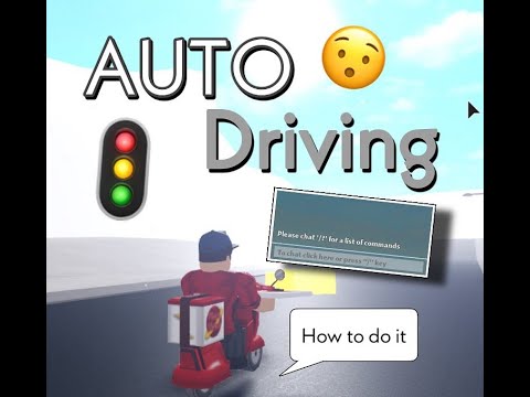 How to AUTO DRIVE in ANY ROBLOX GAME!!