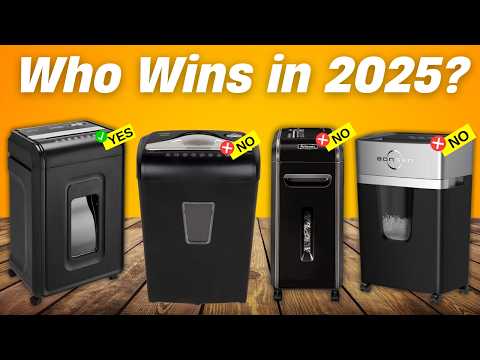 Best Paper Shredders 2025 - The Only 5 To Consider Today