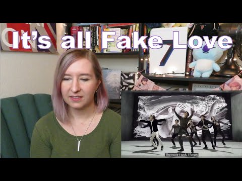 POET REACTS to BTS FAKE LOVE Lyrics