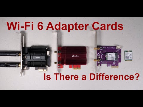Wi-Fi 6 Adapter Cards Performance Comparison - Is there a difference?