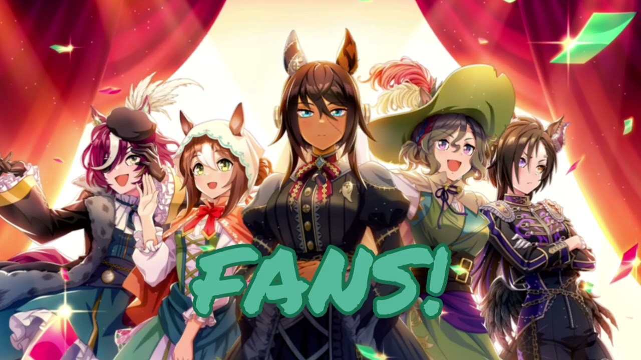 Pose for the fans! // Umamusume 